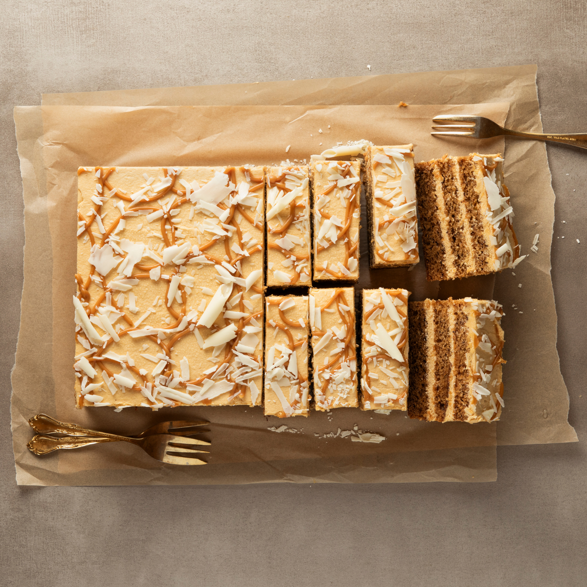 Premium Layered Slab Cakes – The Donut Destination